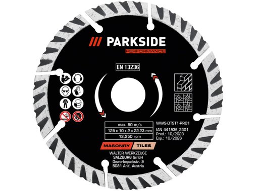 Parkside Performance® Диамантен диск за ъглошлайф | Лидл | Oferta.bg