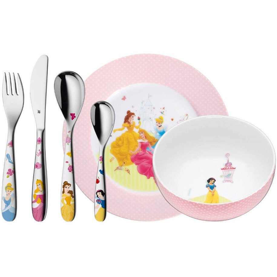 ДЕТСКИ ПРИБОРИ 6 ЧАСТИ WMF DISNEY PRINCESS | Технополис | Oferta.bg