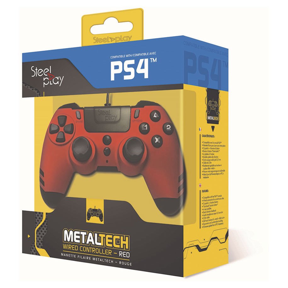 WIRED CONTROLLER SP RED PS4 | Технополис | Oferta.bg