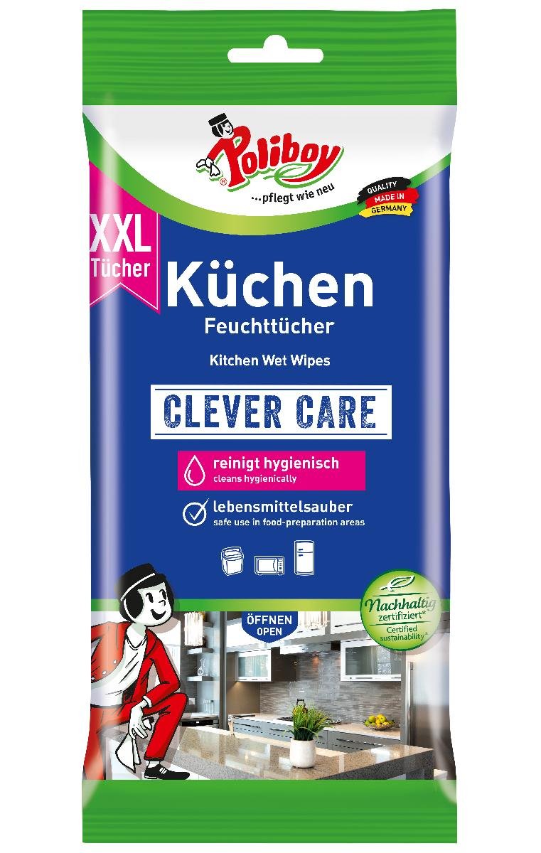 POLYBOY ВЛАЖНИ КЪРПИ ЗА КУХНЯ 48 БР. | Mr Bricolage | Oferta.bg