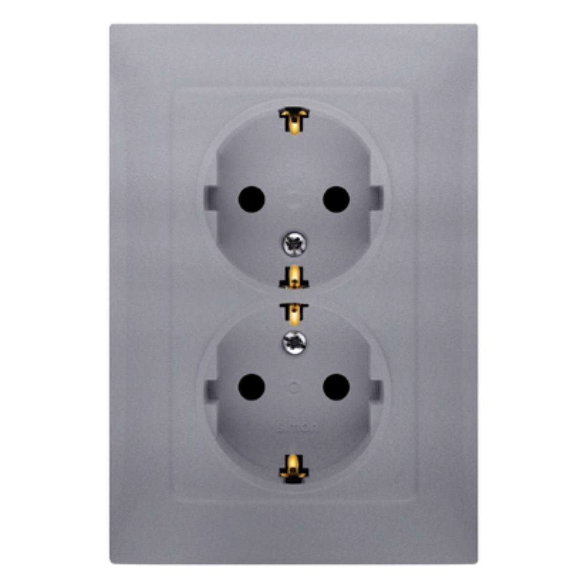 КОНТАКТ ДВОЕН ИНОКС SIMON BASIC | Mr Bricolage | Oferta.bg