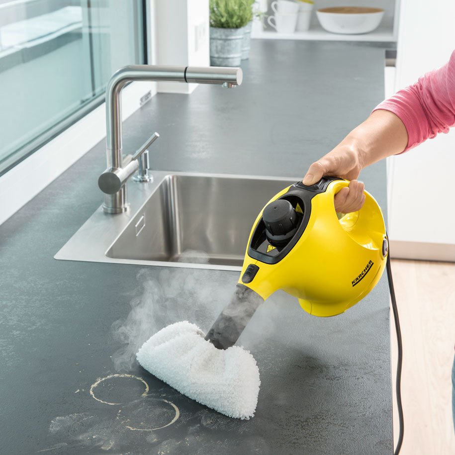 ПАРОЧИСТАЧКА KARCHER SC1 FLOOR KIT 1200 W, НАЛЯГАНЕ 3.0 bar ...