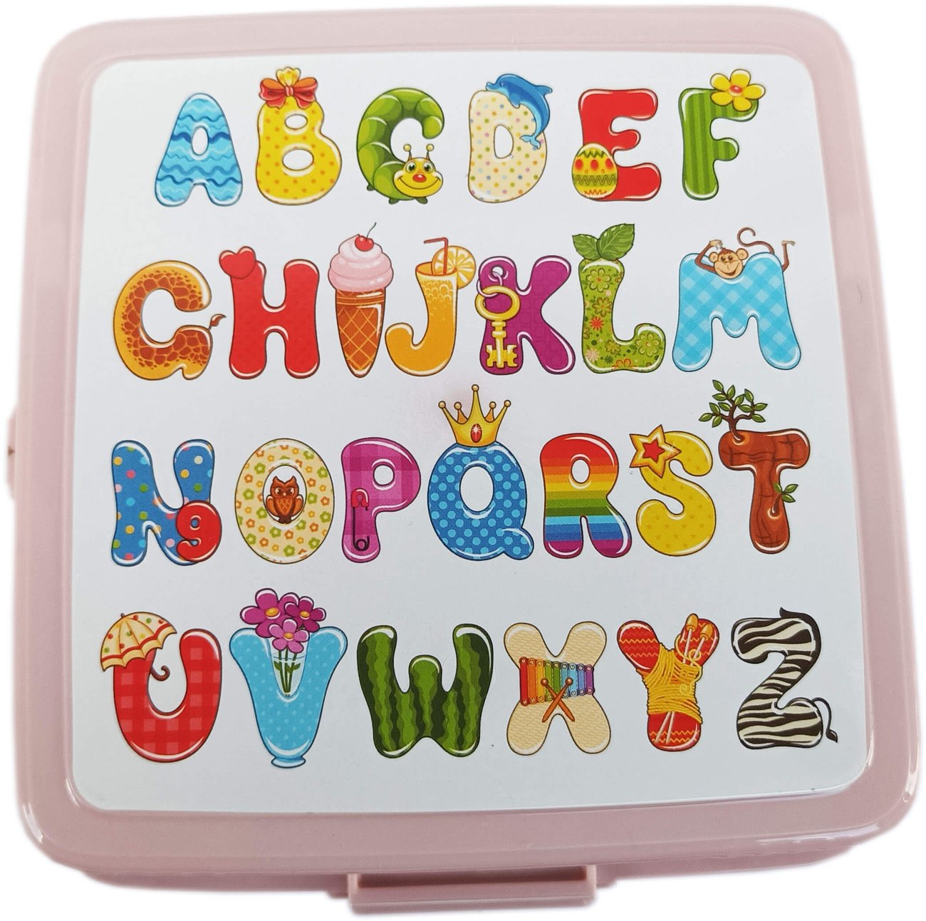 Кутия за храна двойна с капак и закопчаване 131158 Kristaltoys Ofertabg