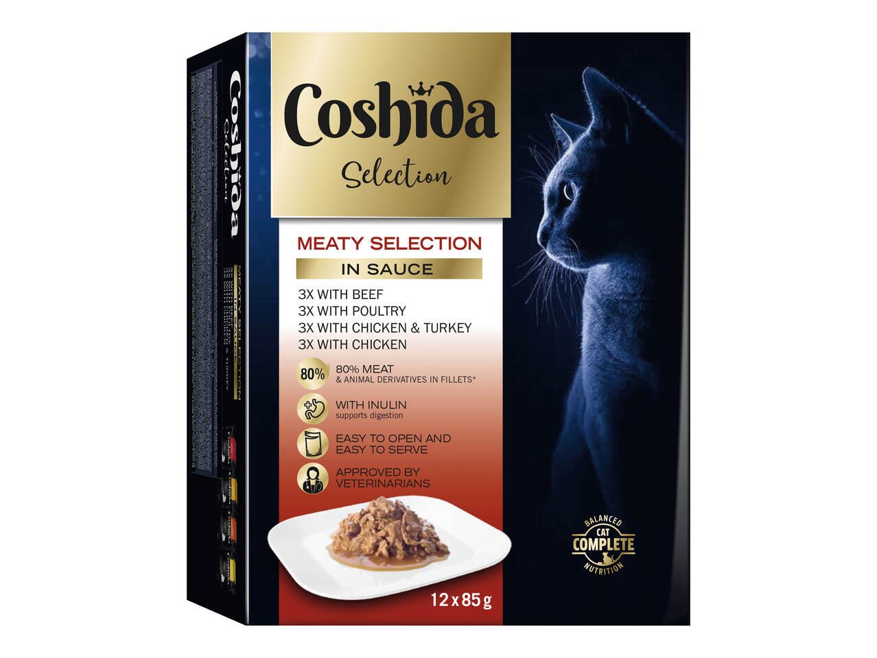 Храна за котки в сос Лидл Oferta Bg