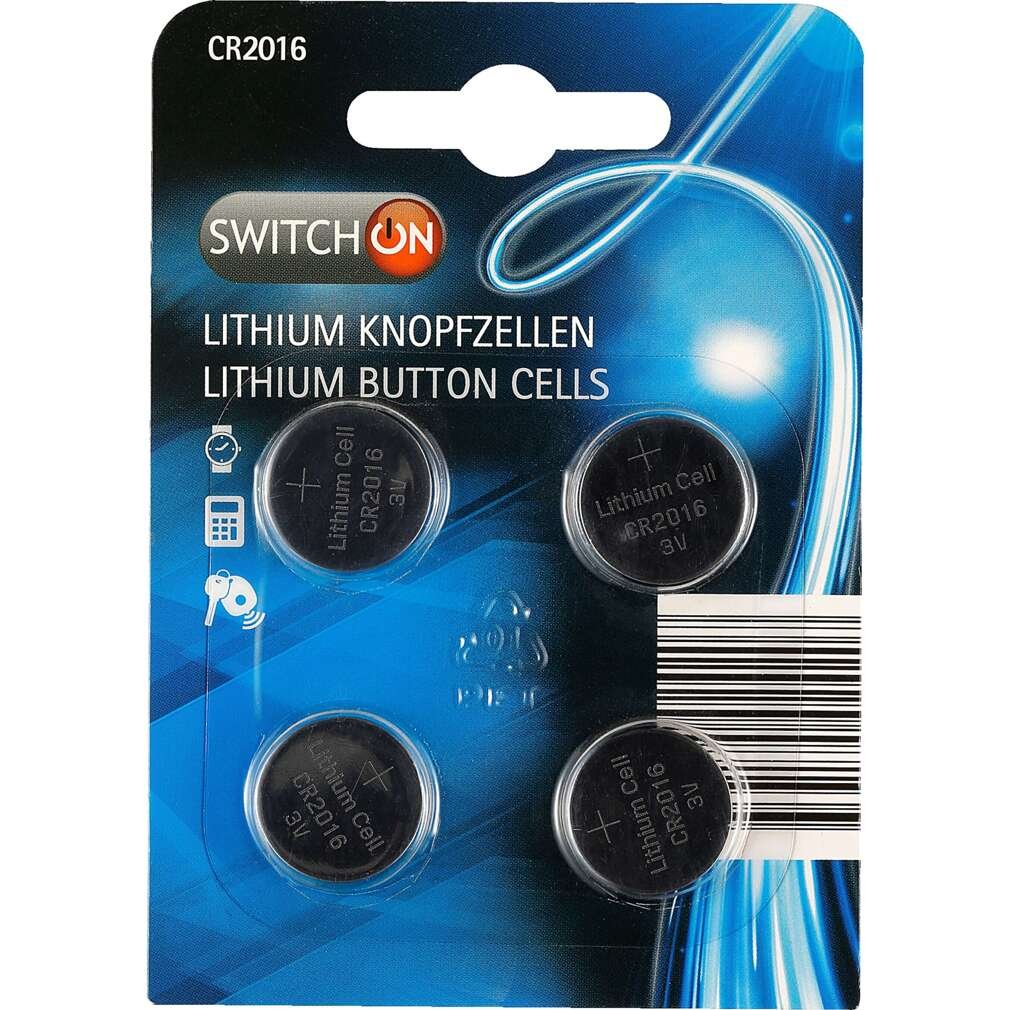 Бутонна батерия CR2016 Switch On | Kaufland | Oferta.bg