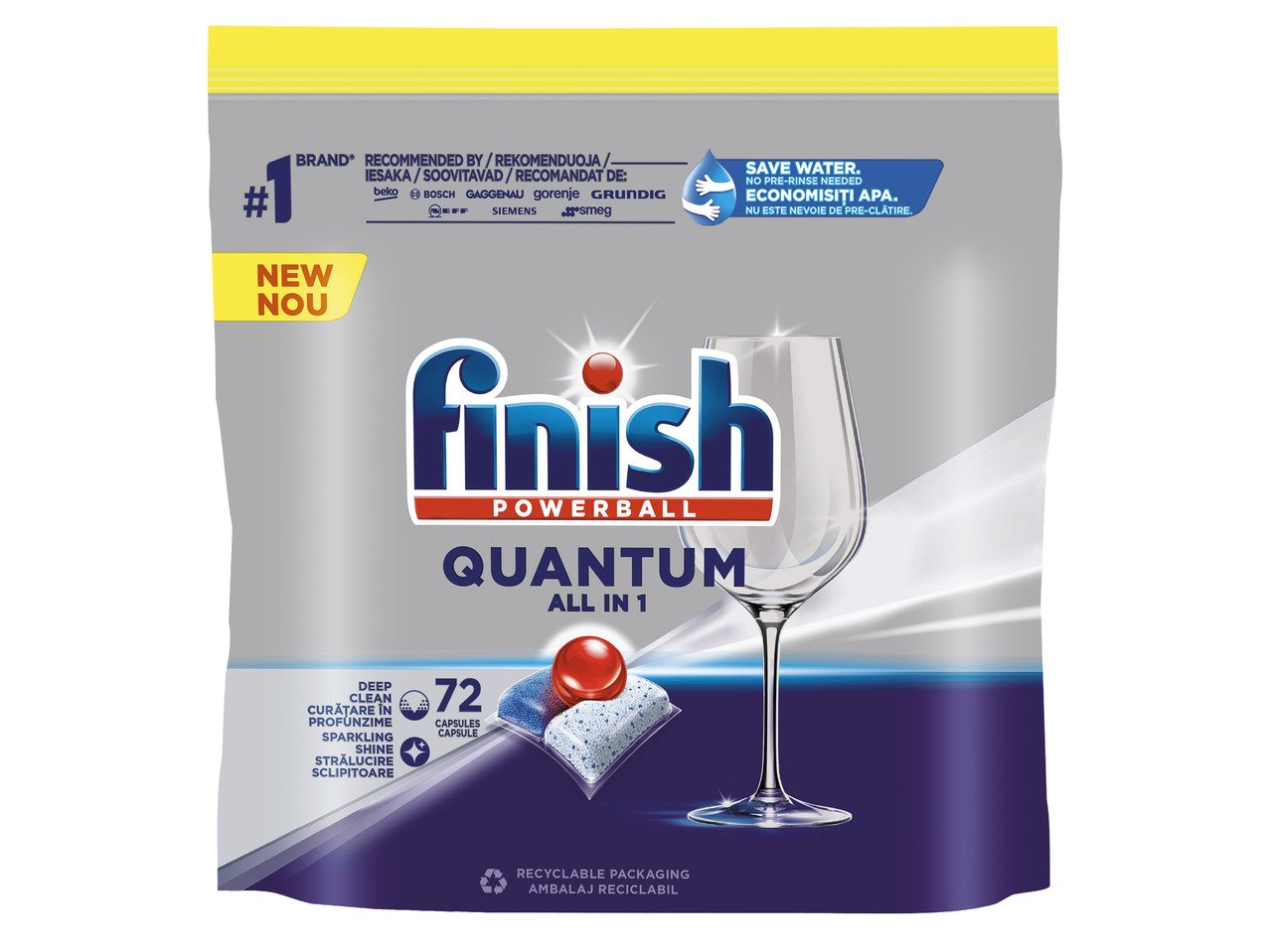 Finish Таблетки за съдомиялна Лидл Oferta Bg