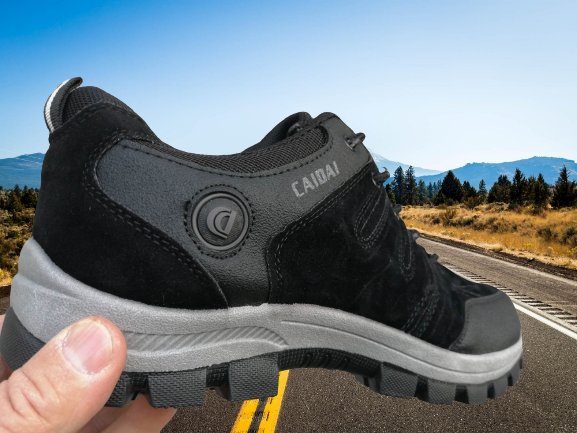 Мъжки маратонки с гумено директно излято ходило в черно, модел 03 ...