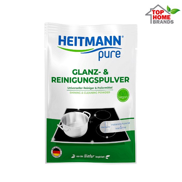 Препарат за почистване и гланц HEITMANN pure, 30 г | Ти Ейч Би ...