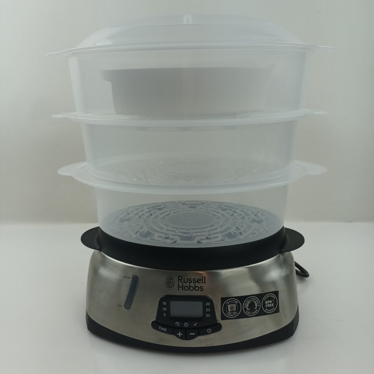 Уред за готвене на пара Russell Hobbs 23560-56 MaxiCook 1000W ...