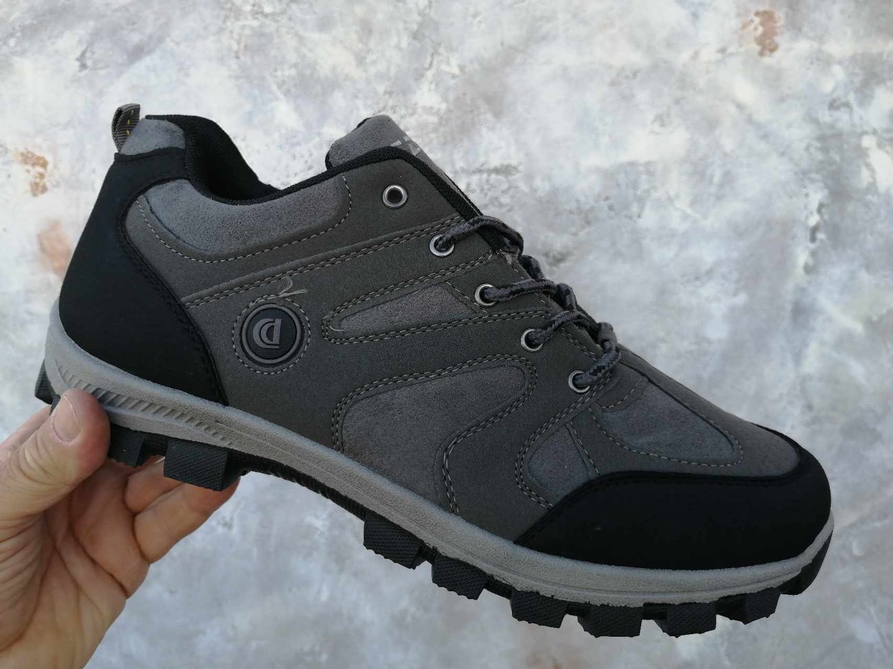 ГИГАНТ 45,46,47 мъжки спортни обувки с меко ходило, в сиво. | МИБО7 ...