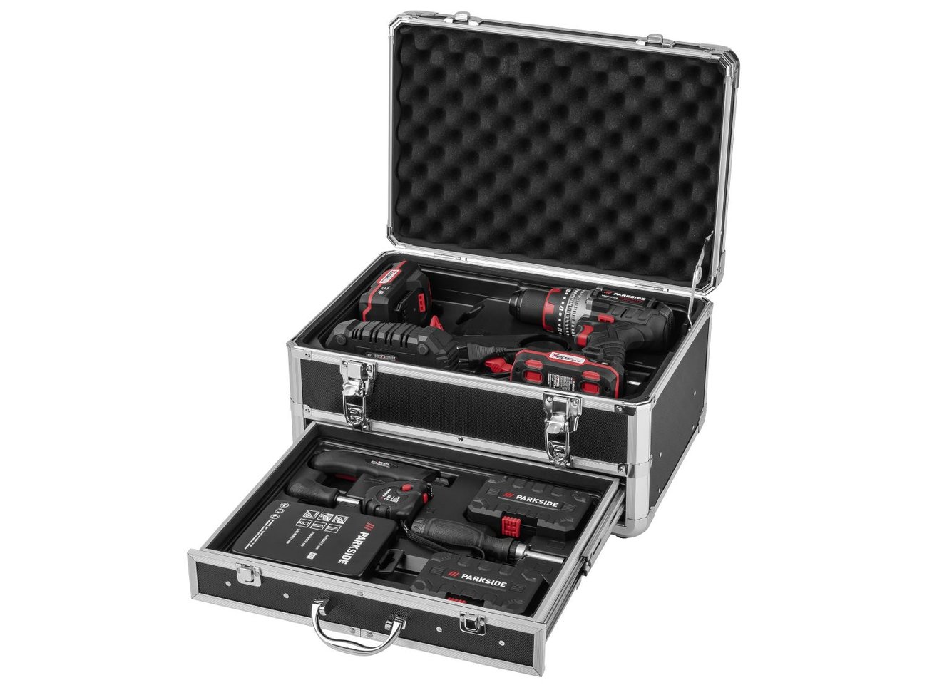 Parkside Performance® Комплект акумулаторна ударна бормашина | Лидл ...