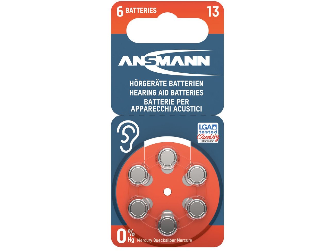 Ansmann® Батерии за слухов апарат | Лидл | Oferta.bg