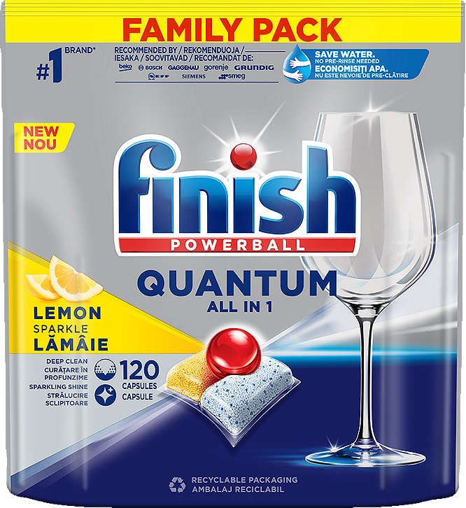 Таблетки за съдомиялна машина Finish Kaufland Oferta Bg