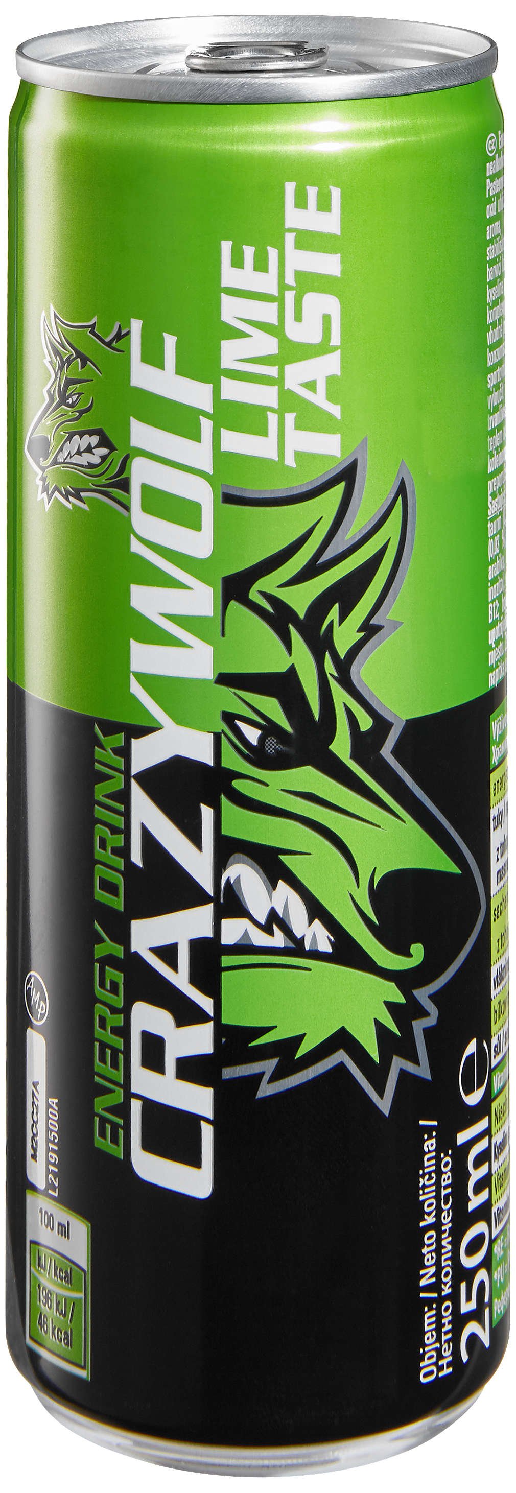 Енeргийна напитка Лайм Crazy Wolf | Kaufland | Oferta.bg