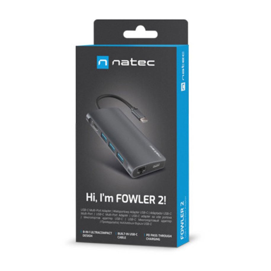 HUB NATEC FOWLER 2 MULTIPORT NMP-1773HUB NATEC FOWLER 2 MULTIPORT NMP ...