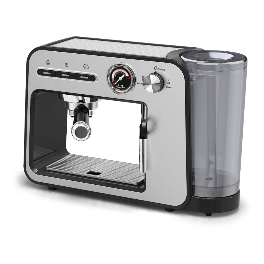 Кафемашина VOLTZ OLIVER OV51171H 15 bar, 1000 ml, 1450 W, СИВКафемашина ...