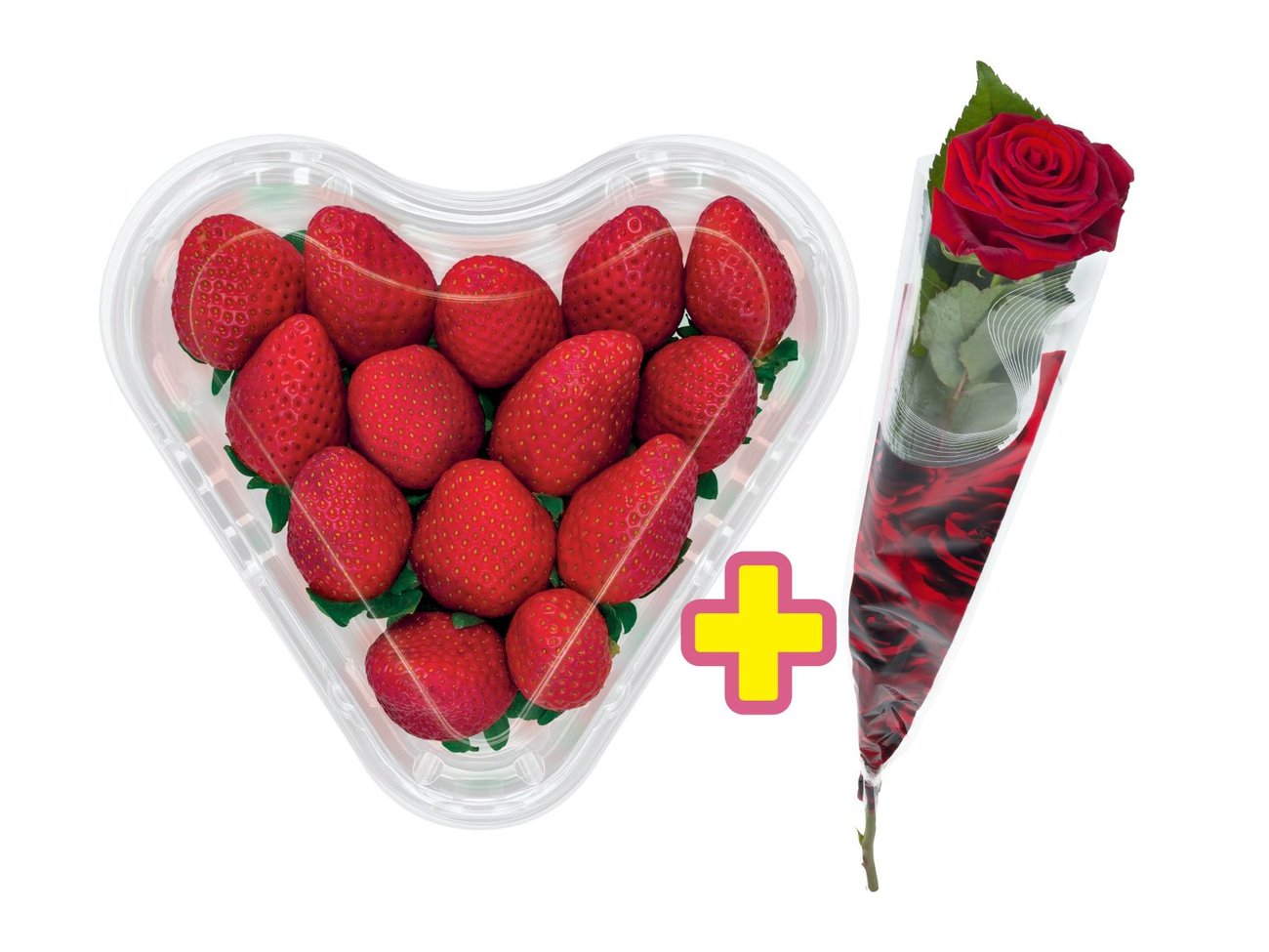 Ягоди „Сърце“ + Розa | Лидл | Oferta.bg