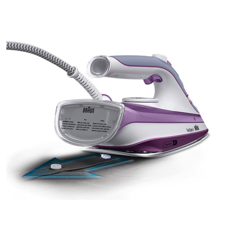 Ютия BRAUN TEXSTYLE 5 SI5037VI 2700.0 W, ПОКРИТИЕ НА ПЛОЧИТЕ ...