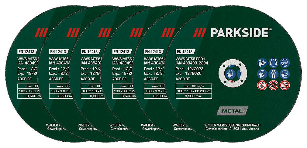 Комплект дискове Parkside® | Kaufland | Oferta.bg