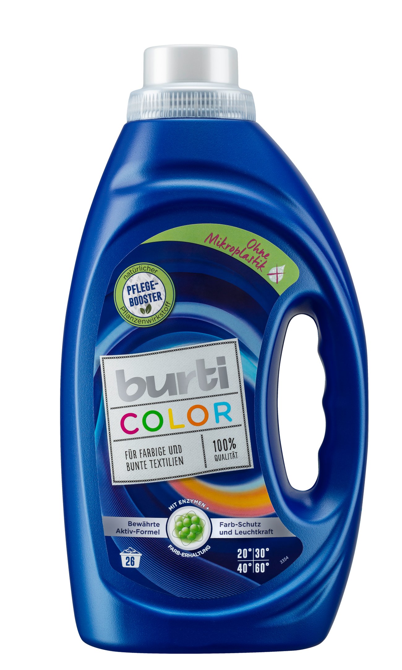 burti COLOR течен перилен препарат за пране на цветни тъкани, 1.45 л ...