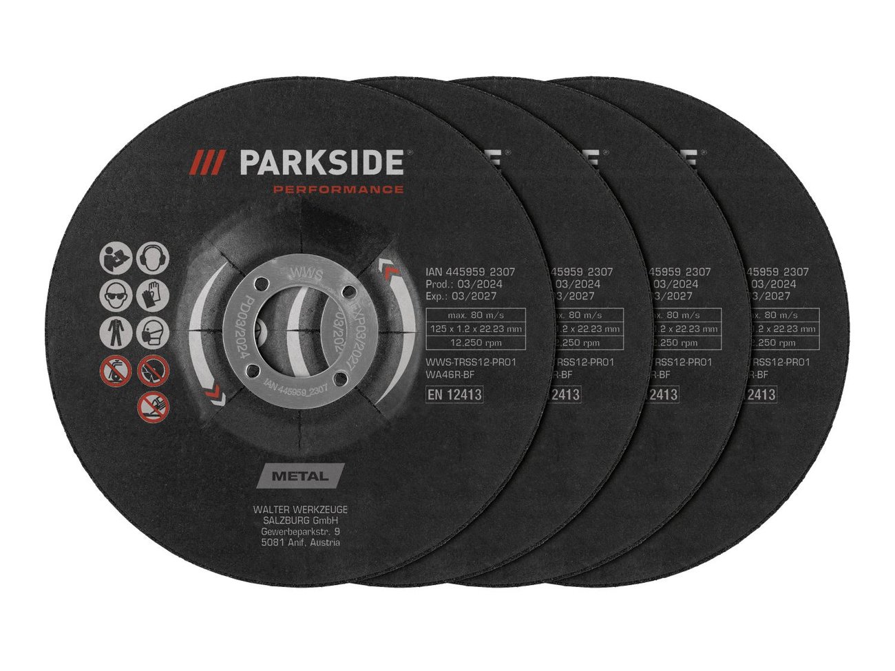 Parkside Performance® Дискове за ъглошлайф | Лидл | Oferta.bg