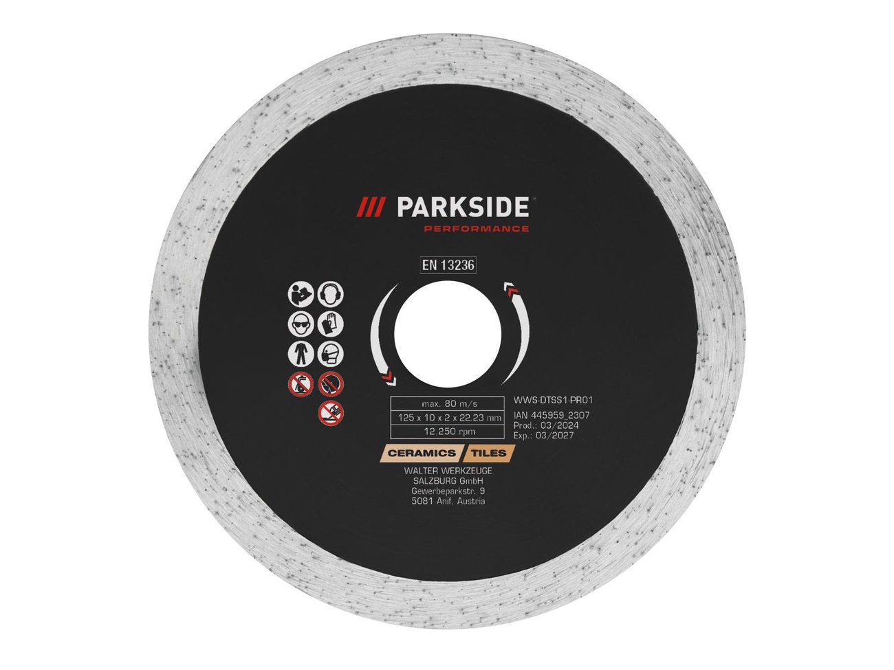 Parkside Performance® Дискове за ъглошлайф | Лидл | Oferta.bg
