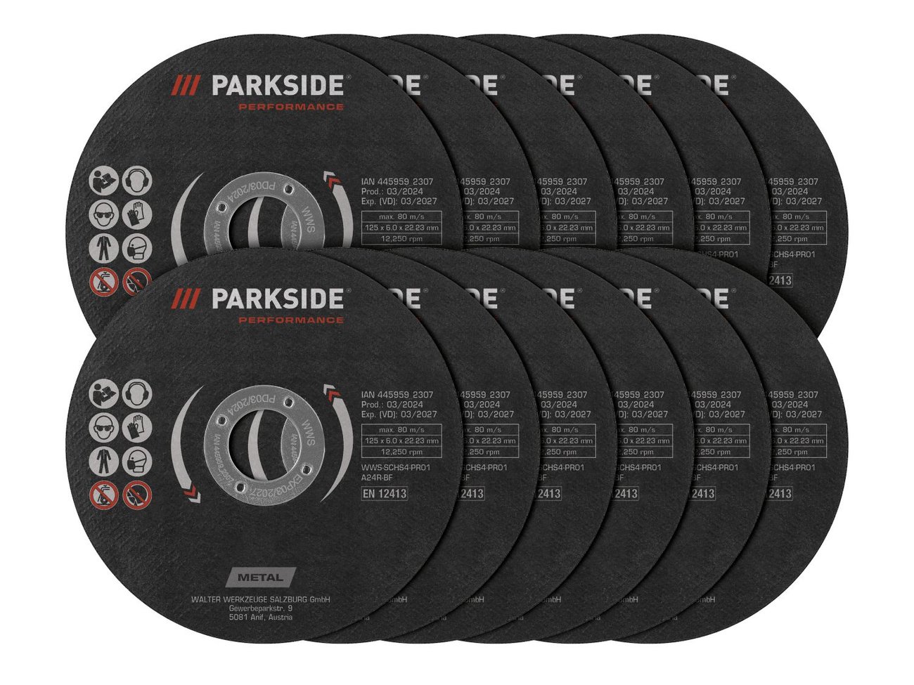 Parkside Performance® Дискове за ъглошлайф | Лидл | Oferta.bg