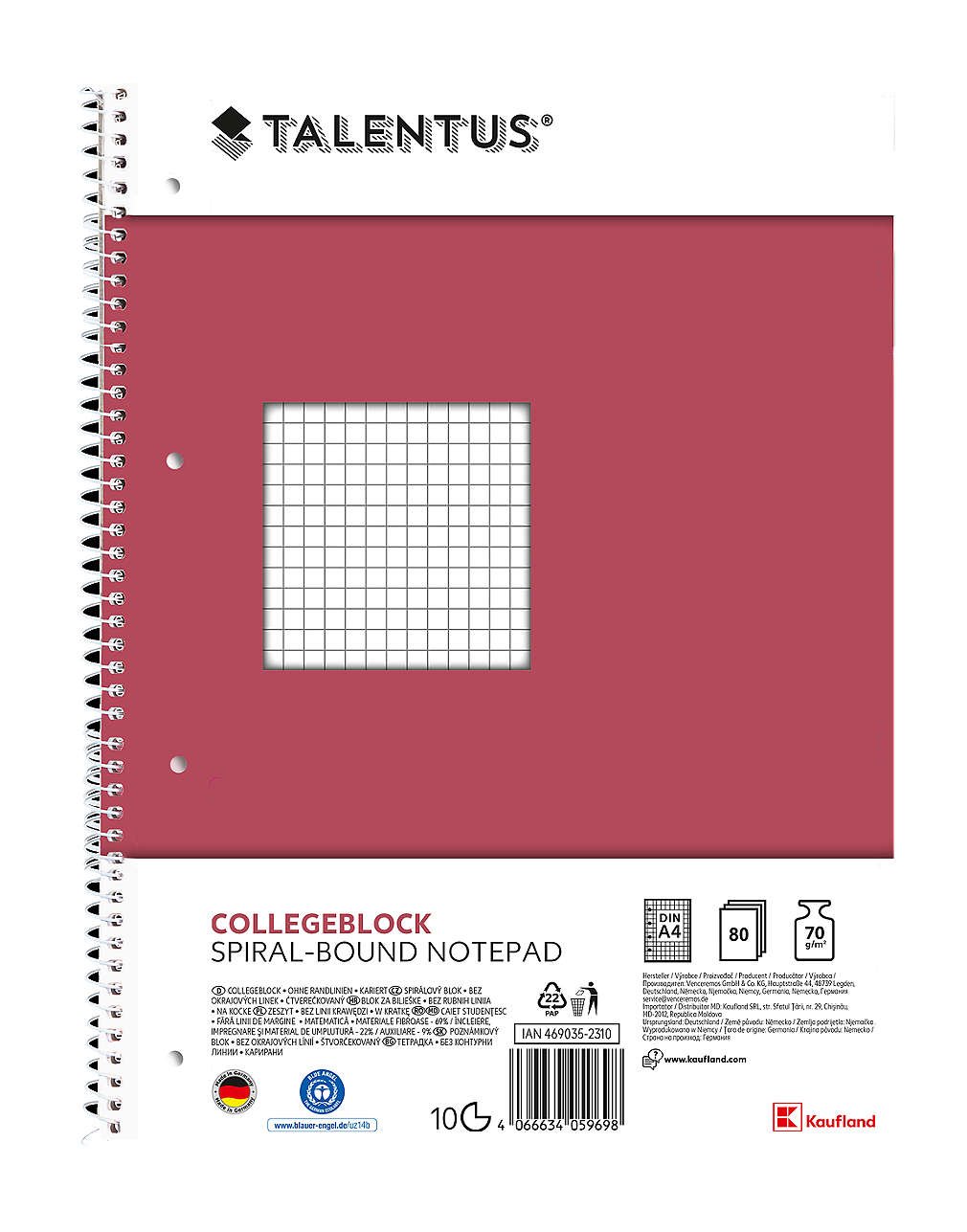 Тетрадка Talentus | Kaufland | Oferta.bg