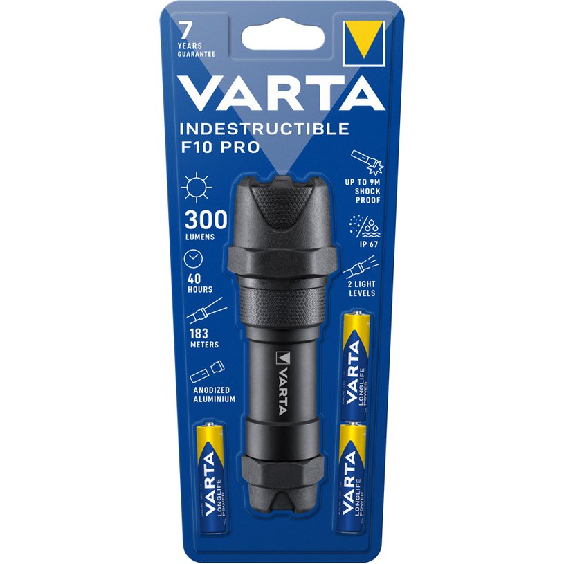 Фенер VARTA INDESTRUCTIBLE F10 PRO | Технополис | Oferta.bg