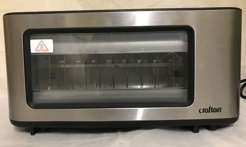 Тостер Crofton Glass Toaster стъклен панел 1100 W | PromoMarket | Oferta.bg